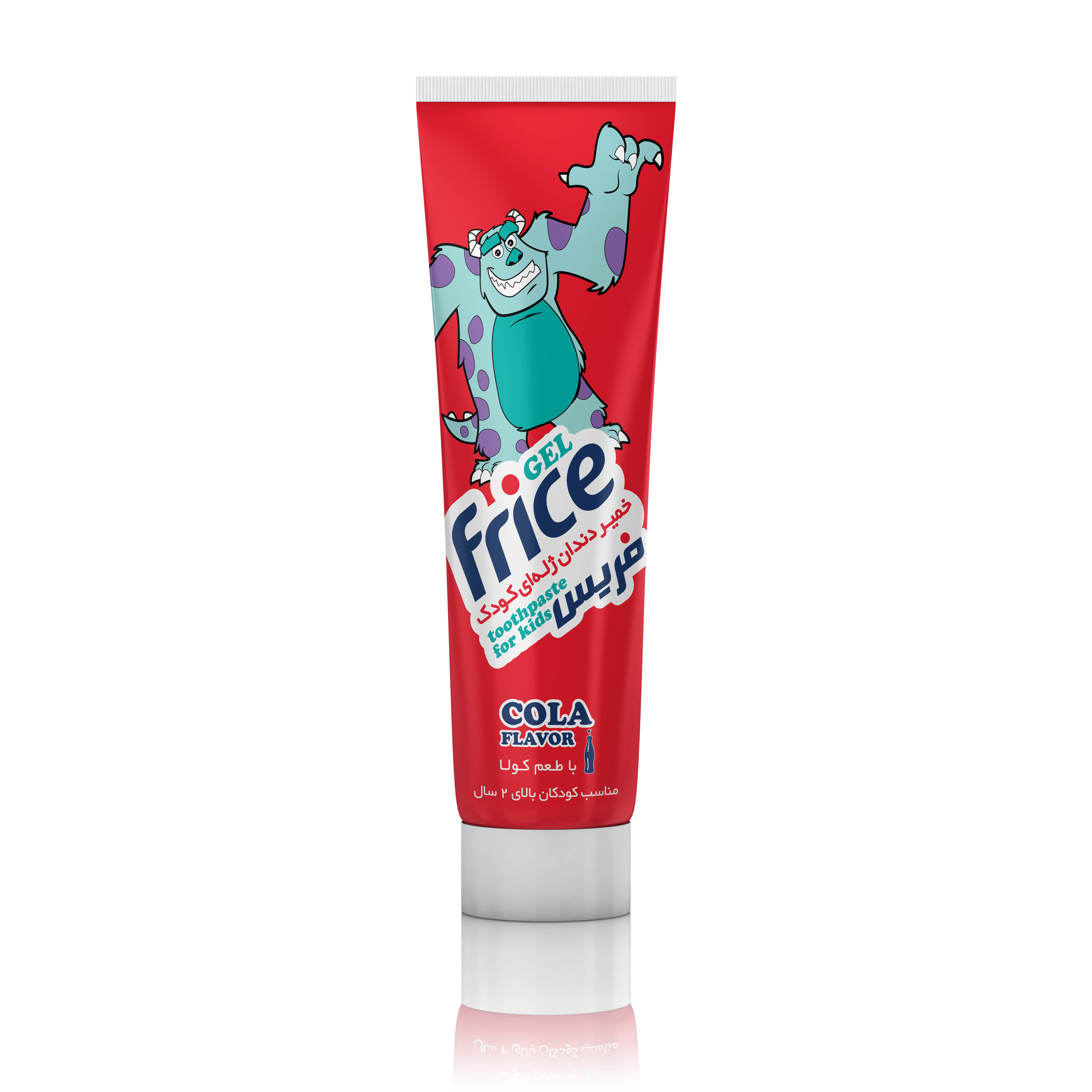 Frice Gel Toothpaste For Kids With Cola Flavor